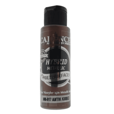 cadence hybrid metallic acrylverf antique red ( 70 ml ) - Art and Mini Art